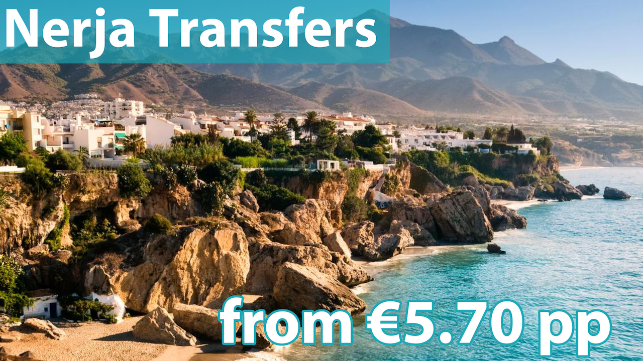 Transfer to Nerja from Airport | Pay Your Taxi on Arrival!